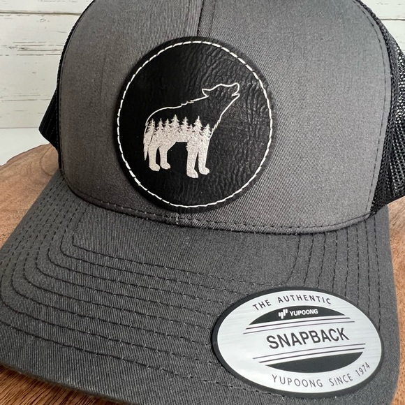 Accessories | Nwot Howling Wolf Trucker Hat | Poshmark